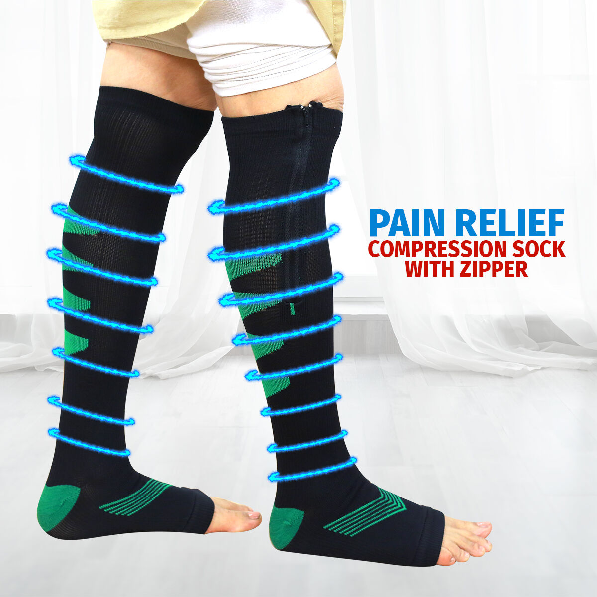 Saying Goodbye to Puffy Ankles: A Guide to Compression Socks – MOWIN