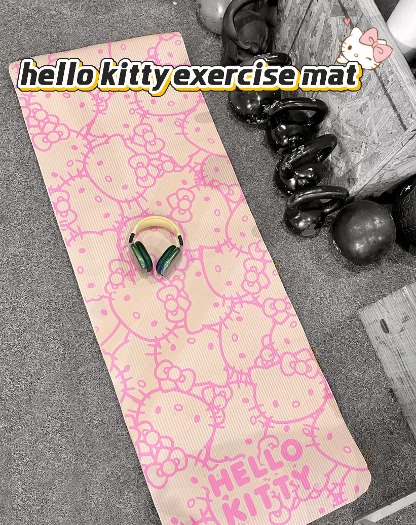 Hello Kitty Exercise Mat Brightens Up Your Workout Routine – MOWIN